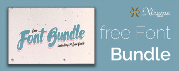 Free Font Bundle • Xtreme Freelance