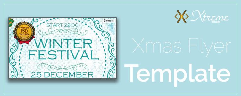 Freebie - Winter Festival Flyer - Xtreme Freelance