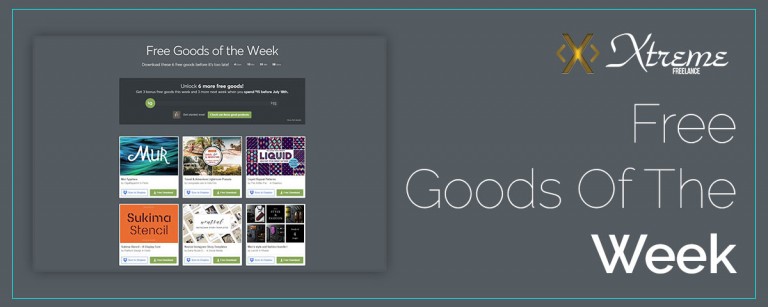 Free Goods Of The Week – Jul.02 - Xtreme Freelance