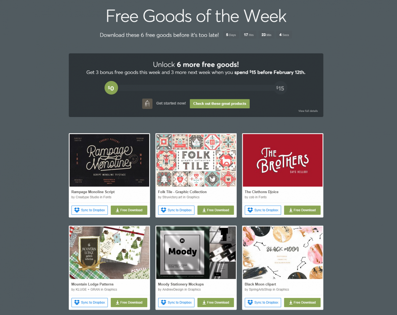 Free Goods Of The Week – Jan.28 • Xtreme Freelance